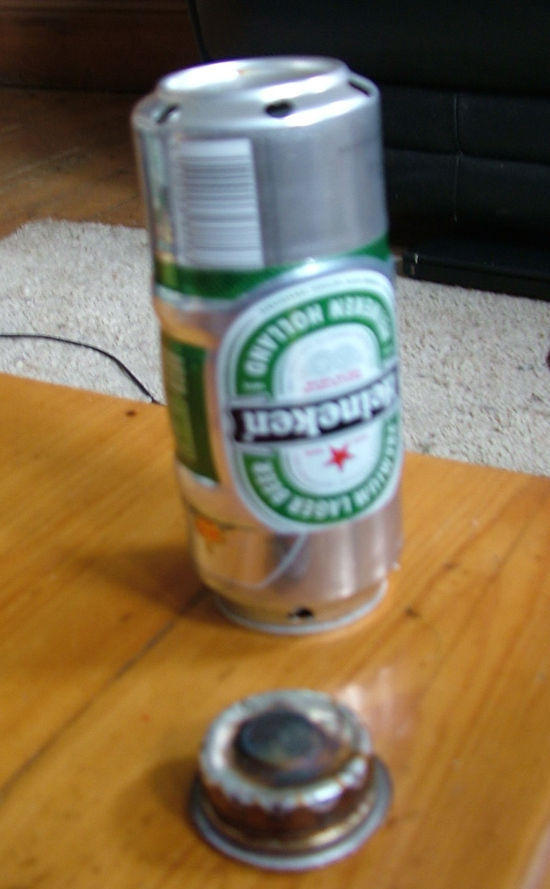 2 cup Volcano kettle boils in 3 1/2 mins with 13g alcohol ...