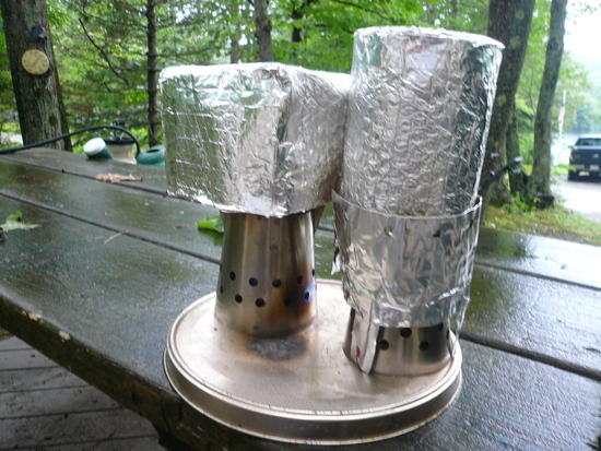 New models of ultralight Bushcooker wood stoves - Backpacking Light