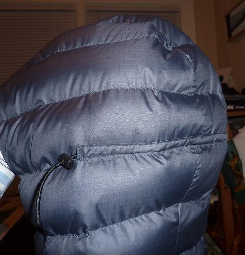 Down hood for thru-hiker.com whitney jacket - Backpacking Light