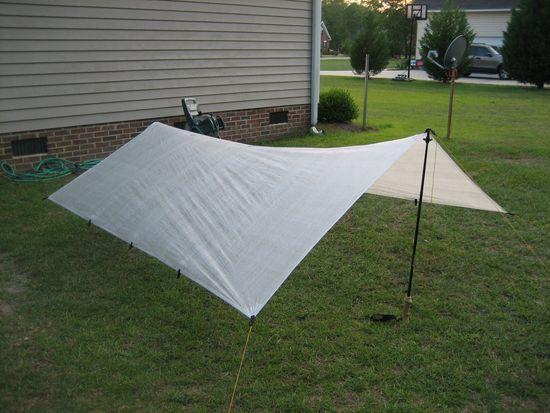 pitching a tarp - Backpacking Light