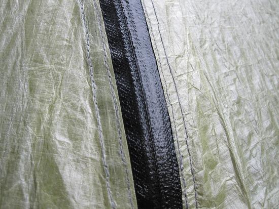 Width of cuben bonded seams - Backpacking Light