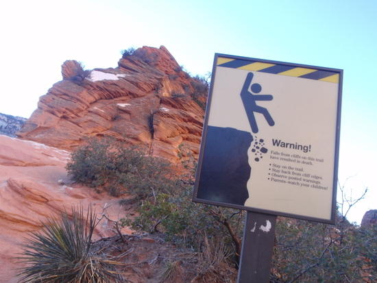 Zion Angel's Landing - Feb 2011 - Backpacking Light