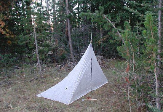 Teepee/Pyramid Style without center pole? - Backpacking Light