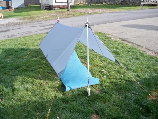 Finished first MYOG tarp - Backpacking Light