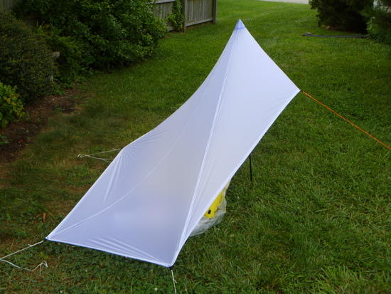MYOG 1/2 pyramid tarp/bug hut - Backpacking Light