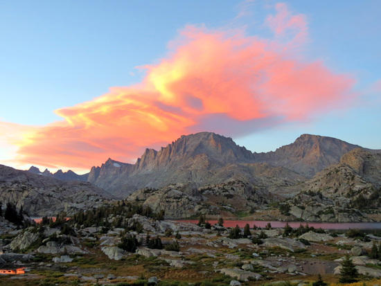 7 Days Solo Wind River Range Cook Lakes - Titcomb - Backpacking Light