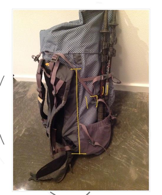 MYOG pack dimensions - Backpacking Light