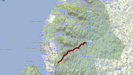North Rim and Long Range Traverse Gros Morne National Park Newfoundland ...