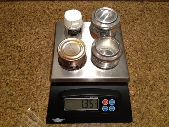 My newly designed DIY alcohol burner kit for an Emberlit Mini stove ...