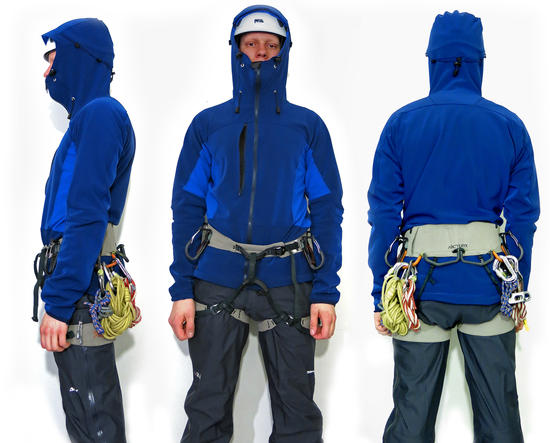 Softshell climbing jacket - Backpacking Light