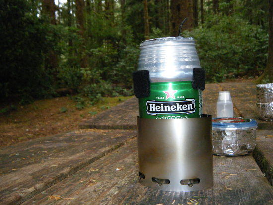 Zelph Starlyte alcohol stove - Backpacking Light