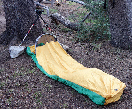 How do you stake your bivy if needed? Pics - Backpacking Light