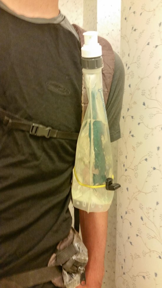 The ultimate shoulder strap water carry system - Backpacking Light