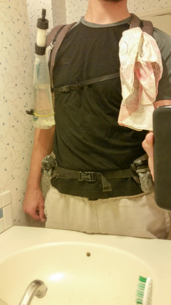 The ultimate shoulder strap water carry system - Backpacking Light
