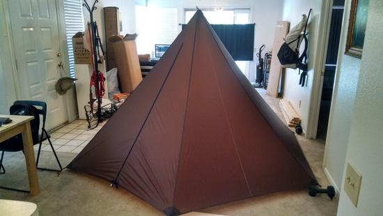Argon Silnylon Pyramid Tarp - Hex - Backpacking Light