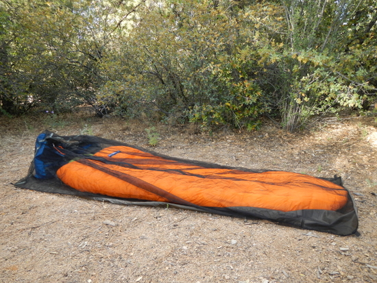 Foot condensation w/bivy - Backpacking Light